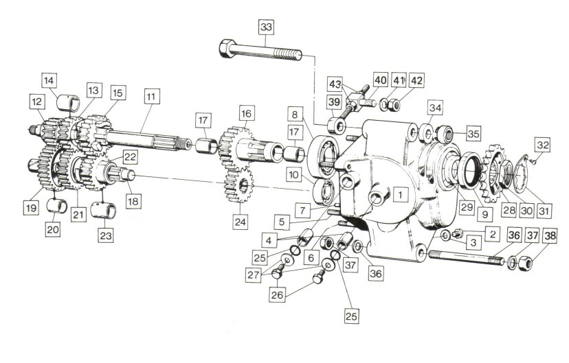 Gearbox rebuild.... | Access Norton Forums Gearbox rebuild.... | Access Norton Forums